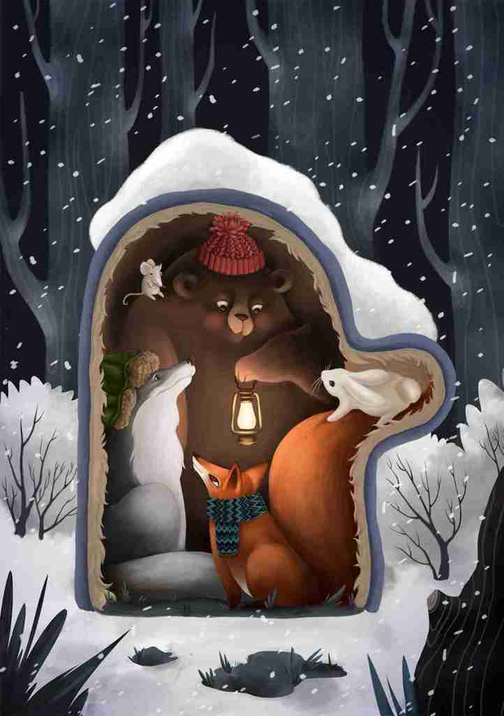 The Mitten: Ukrainian Folktale – Tales from the Enchanted Forest